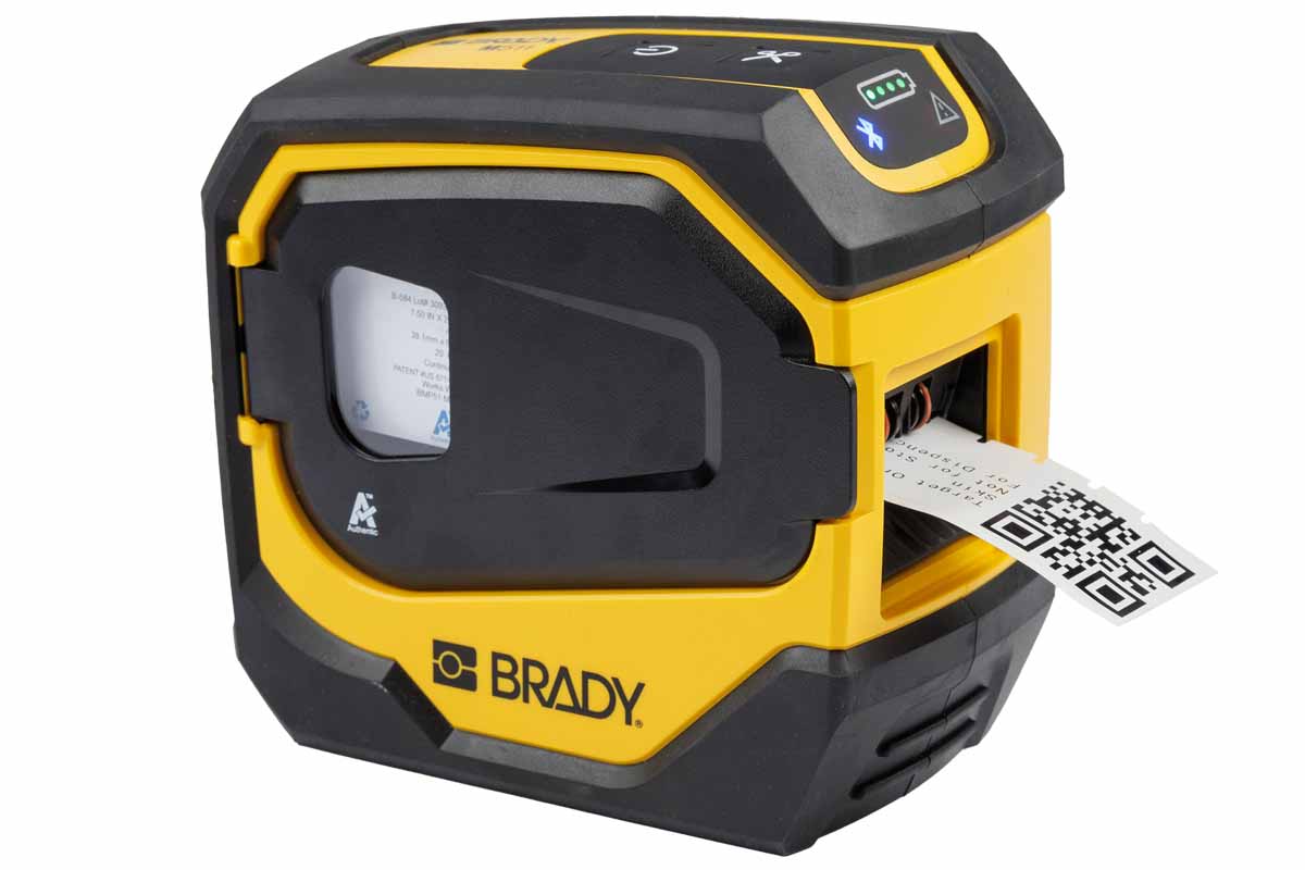 Impresora de etiquetas Brady M511: 1.5" de ancho, resistente y Bluetooth